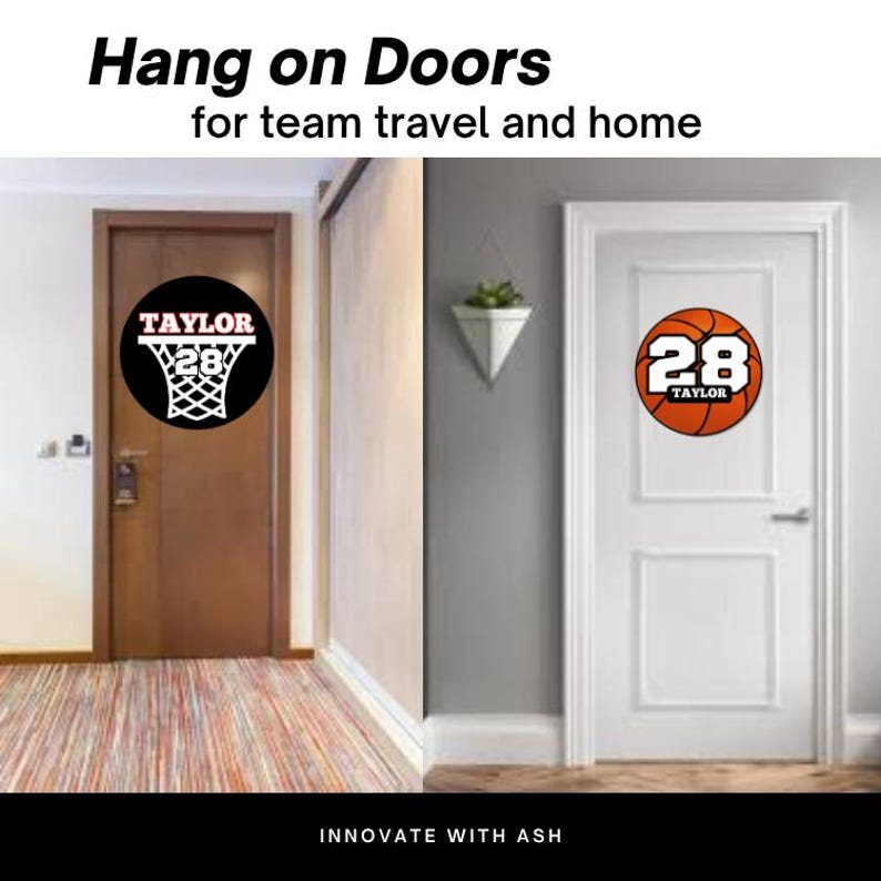 Editable Basketball Locker Printable Cutout Sign Locker Decoration Team ...