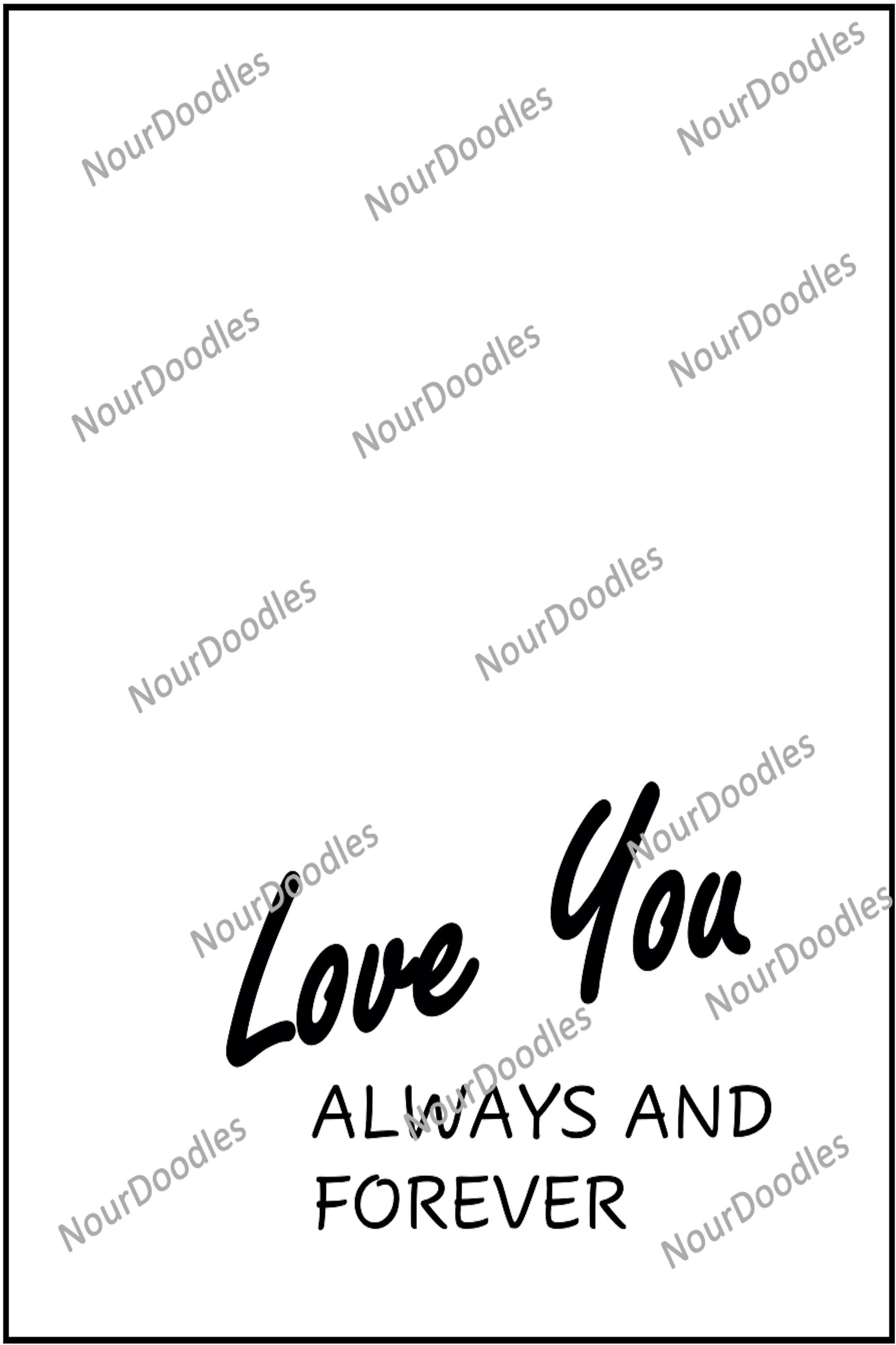 Love You Always And Forever Prints Etsy love-you-always-and-forever-prints-etsy