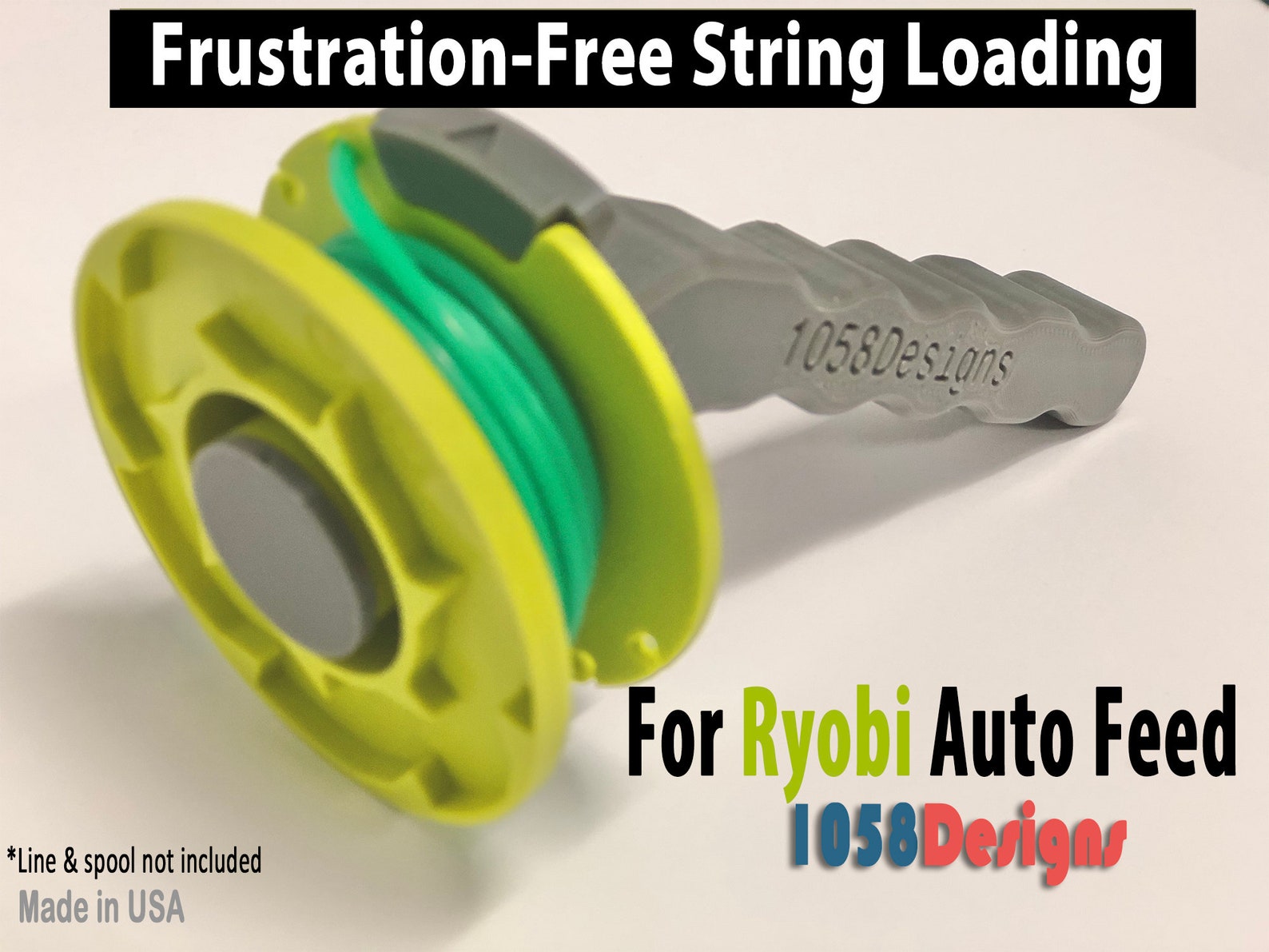 Refill Reel Tool RYOBI Trimmer Line for String Auto Feed Line Spools ...