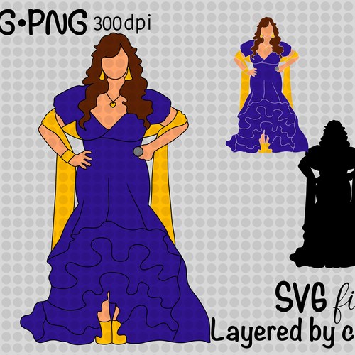 Layered Svg Jenni Rivera Jenni Rivera Cricut File La Jefa - Etsy