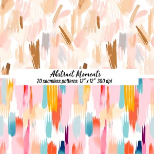 Abstract Digital Paper, Modern Digital Paper, Abstract Seamless ...