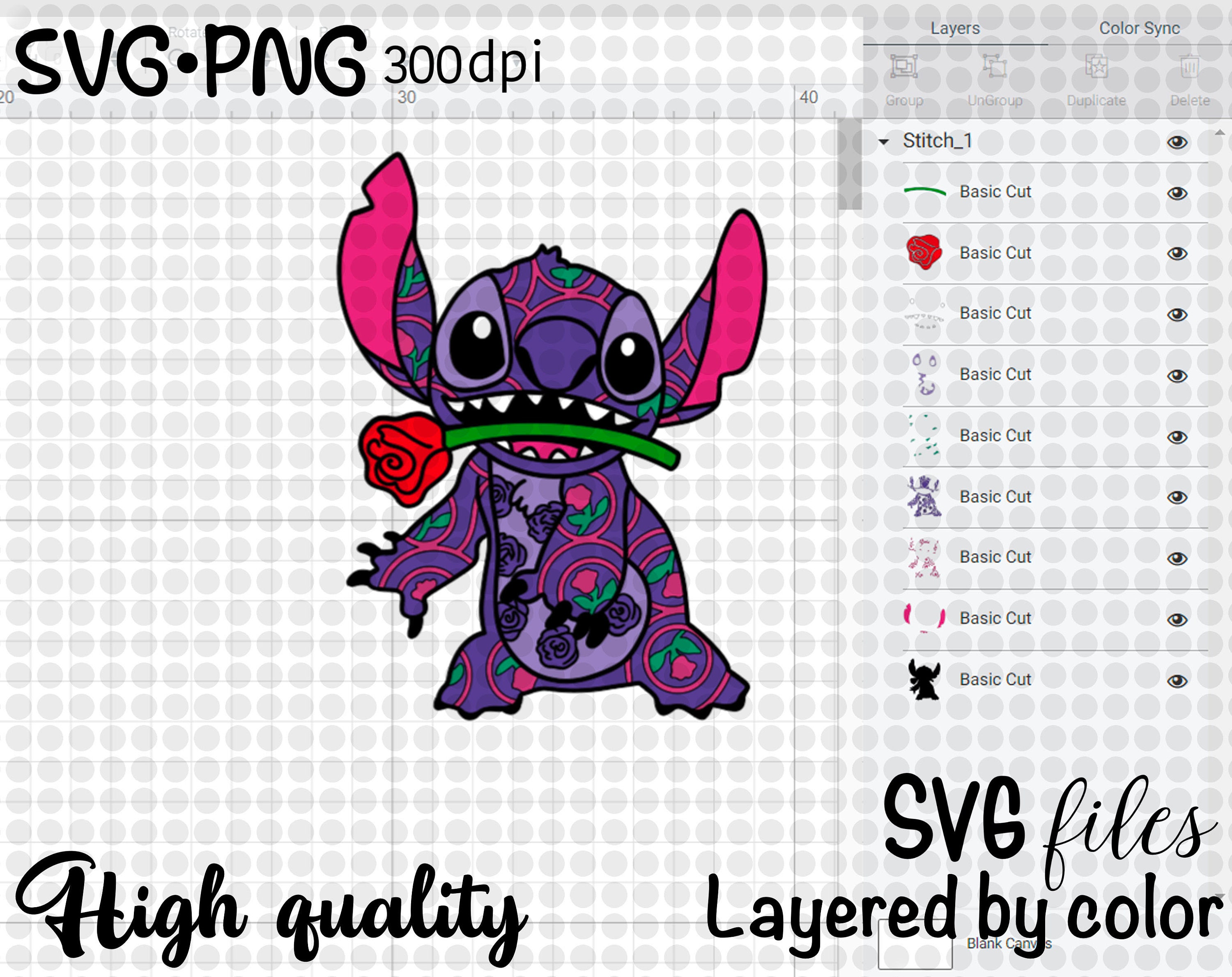 Layered SVG Cut File SVG files for Cricut Cricut SVG Cricut | Etsy