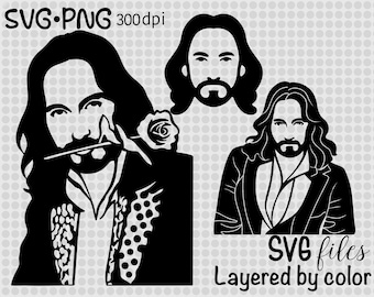 Layered Svg Jenni R Svg File for Cricut Silhouette Cut Files | Etsy
