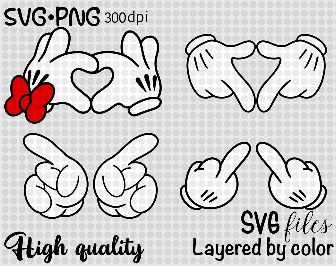 Mani svg bundle Layered SVG Cricut Silhouette cut file 1 - Etsy Italia