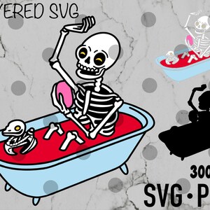 Layered SVG Human Skeleton Svg Skeleton Svg Skeleton Parts | Etsy