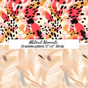 Abstract Digital Paper, Modern Digital Paper, Abstract Seamless ...