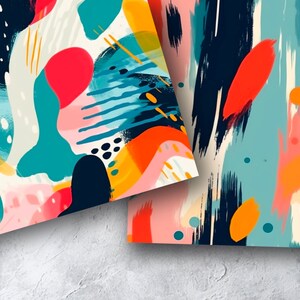 Abstract Digital Paper, Modern Digital Paper, Abstract Seamless ...