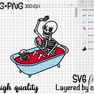 Layered SVG Human Skeleton Svg Skeleton Svg Skeleton Parts | Etsy