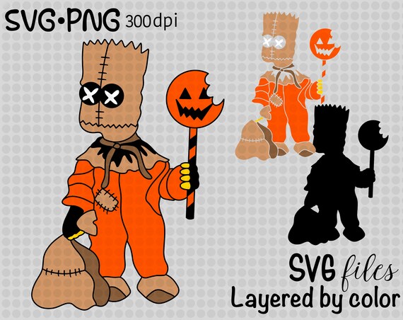 Papercraft svg files for cricut Cut Files Trick R Treat Sam Halloween ...