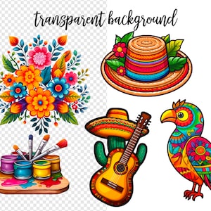 10 Cute Frida Kahlo Clipart, Strong Woman Clipart, Girls Power Clipart ...