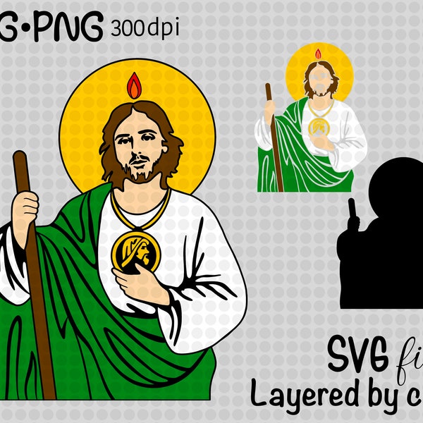 St Jude Thaddeus Sticker Etsy 