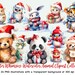 26 Christmas Animals Clipart Png, Christmas Gift Clipart Winter Clipart ...
