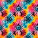 Neon Tie Dye Digital Papers, Tiedye Pattern, Tie and Dye Background ...