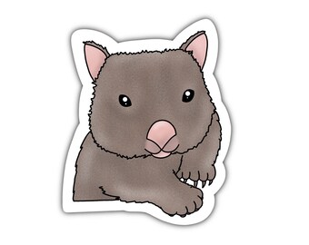 Wombat Sticker - Etsy