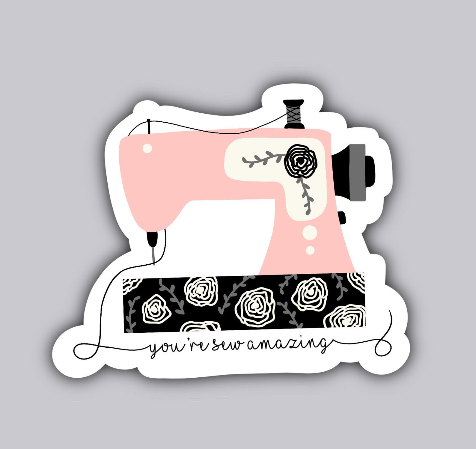 Youre Sew Amazing Sewing Stickers Seamstress T Etsy