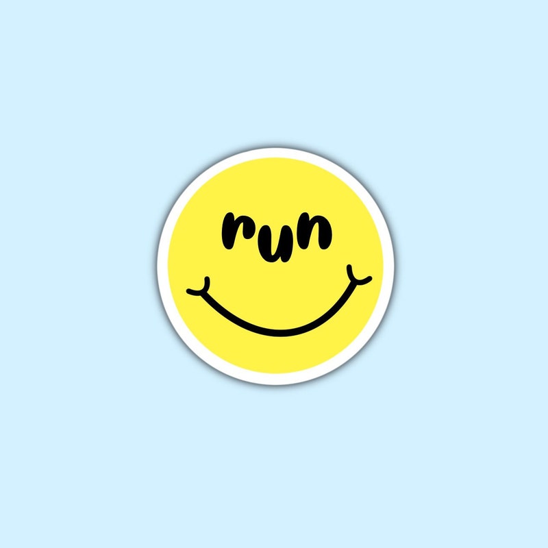 Running Bumper Sticker - Etsy