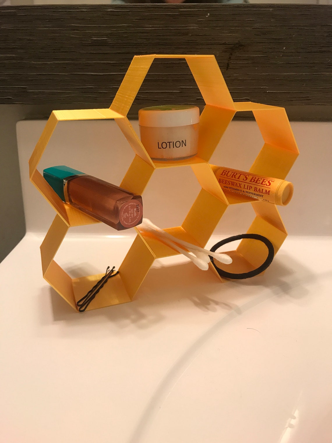 3D Printed Modular Honeycomb Shelves Small | Etsy