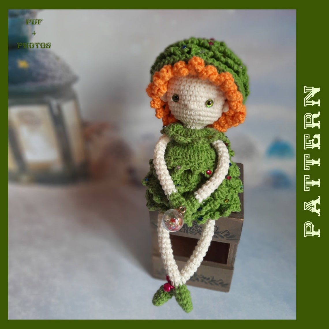 Amigurumi Crochet Christmas Tree Doll Pattern PDF English - Etsy