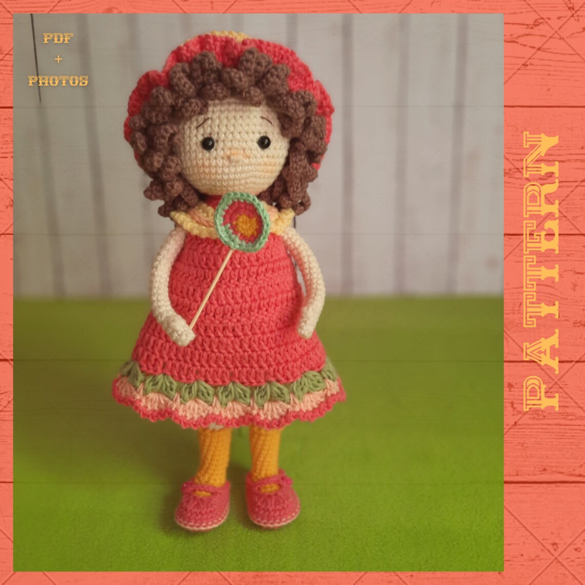 Chloe Crochet Doll Pattern Amigurumi Doll Pattern PDF English - Etsy