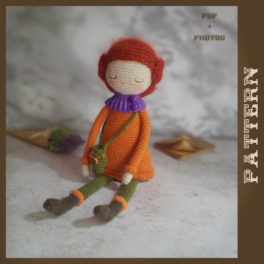 Viola Crochet Doll Pattern Amigurumi Doll Pattern PDF English - Etsy