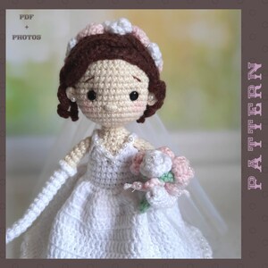 Amigurumi Bride and Groom Crochet Pattern Wedding Crochet Doll PDF ...