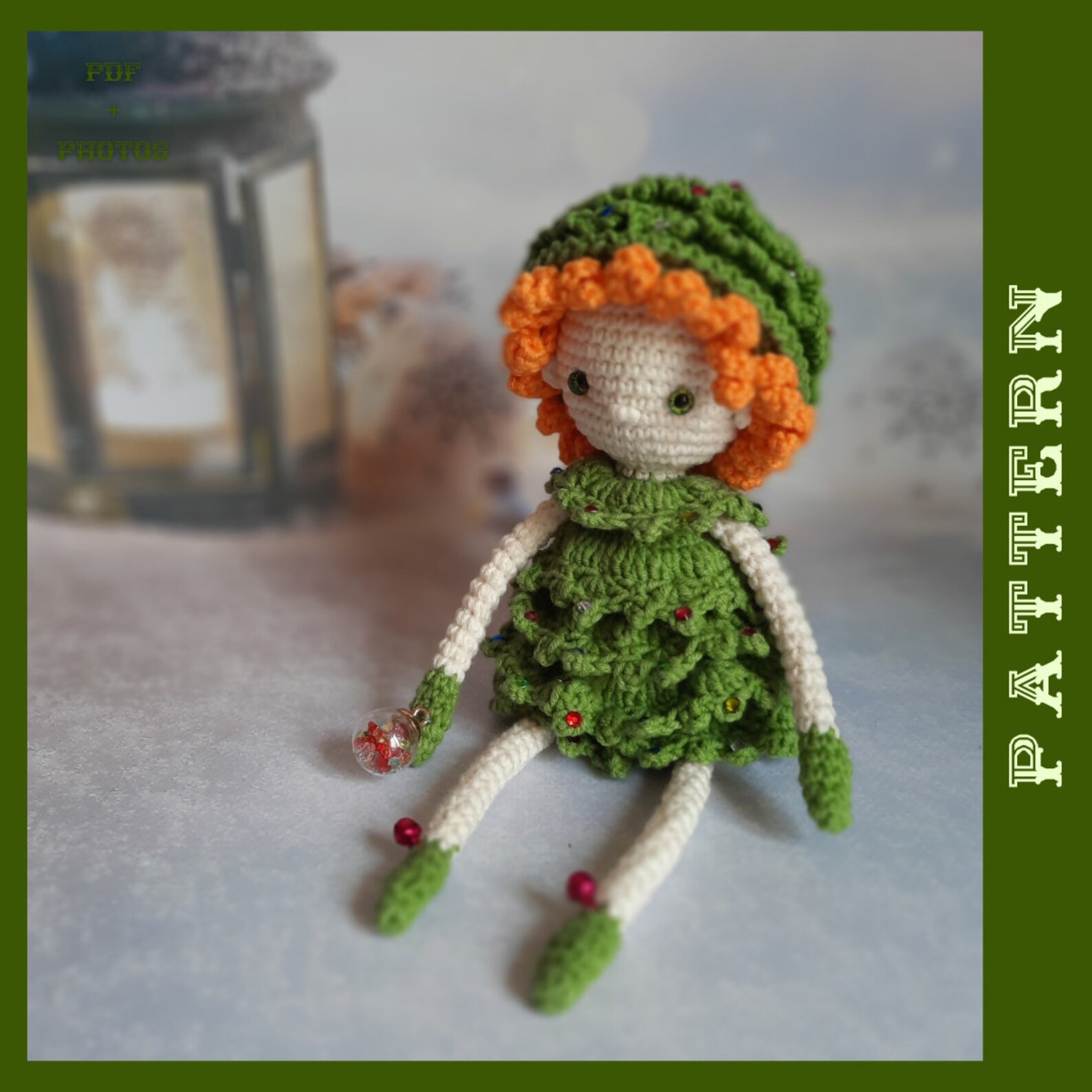 Amigurumi Crochet Christmas Tree Doll Pattern PDF English - Etsy