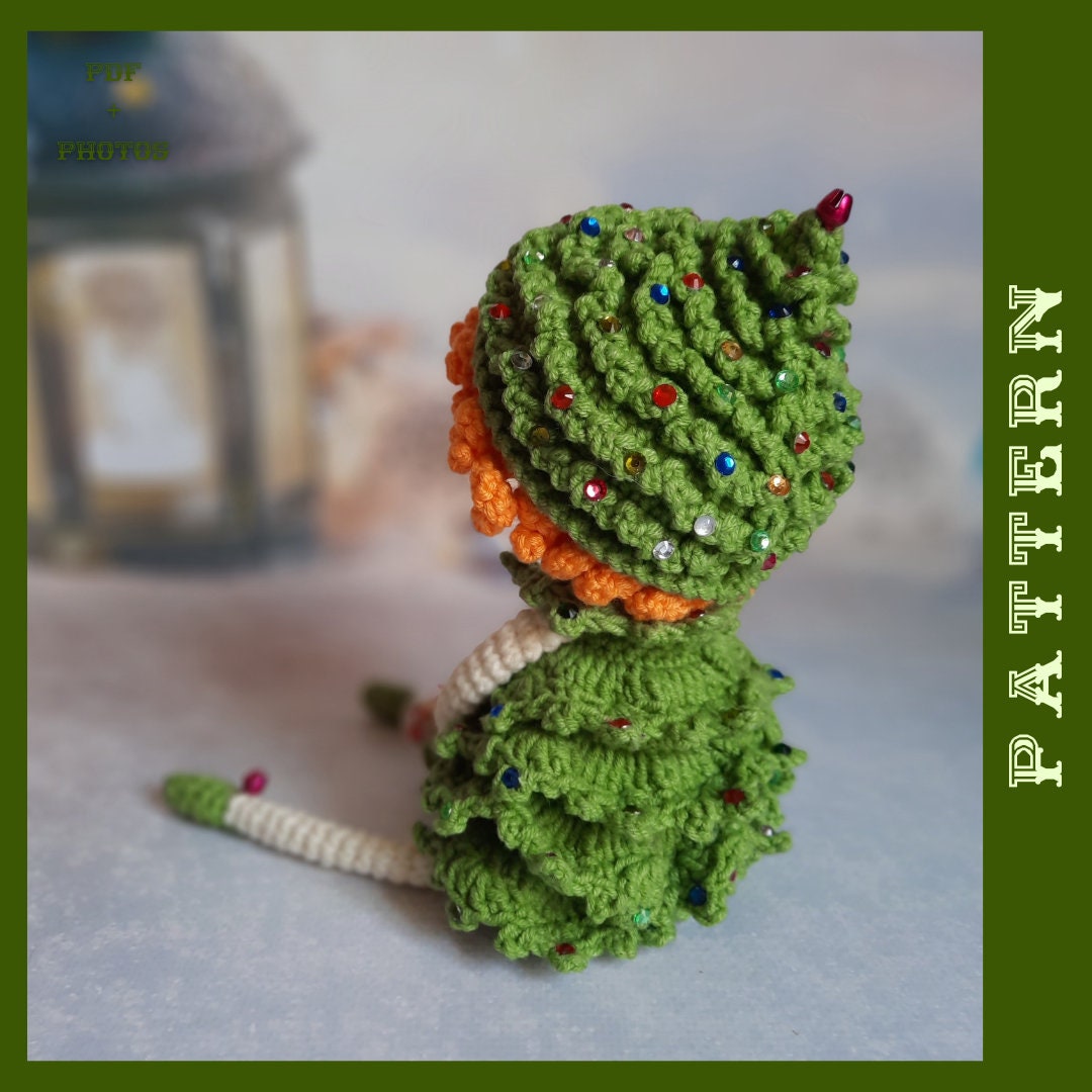 Amigurumi Crochet Christmas Tree Doll Pattern PDF English Tutorial - Etsy