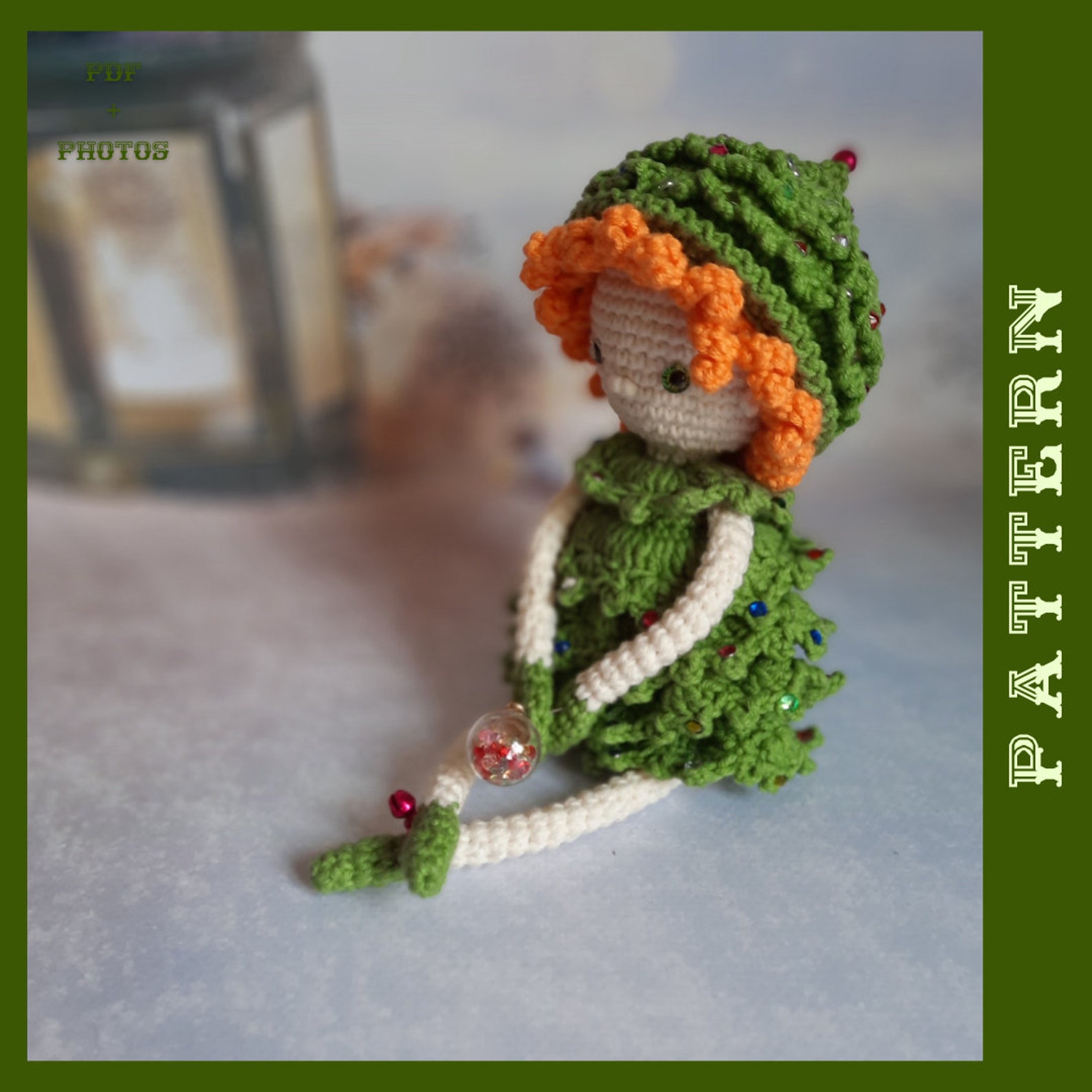 Amigurumi Crochet Christmas Tree Doll Pattern PDF English - Etsy