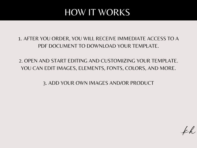 The Amy Moodboard Template, Inspiration Board Template, Canva Template ...