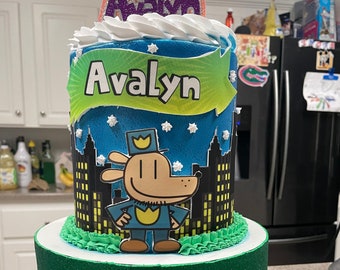 Dogman Cake Topper - Etsy Canada