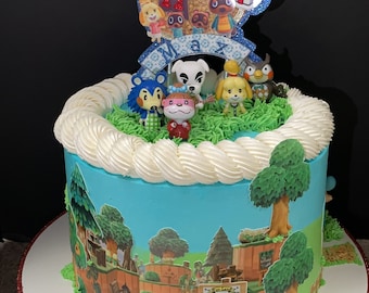 Animal.crossing Cake Topper - Etsy