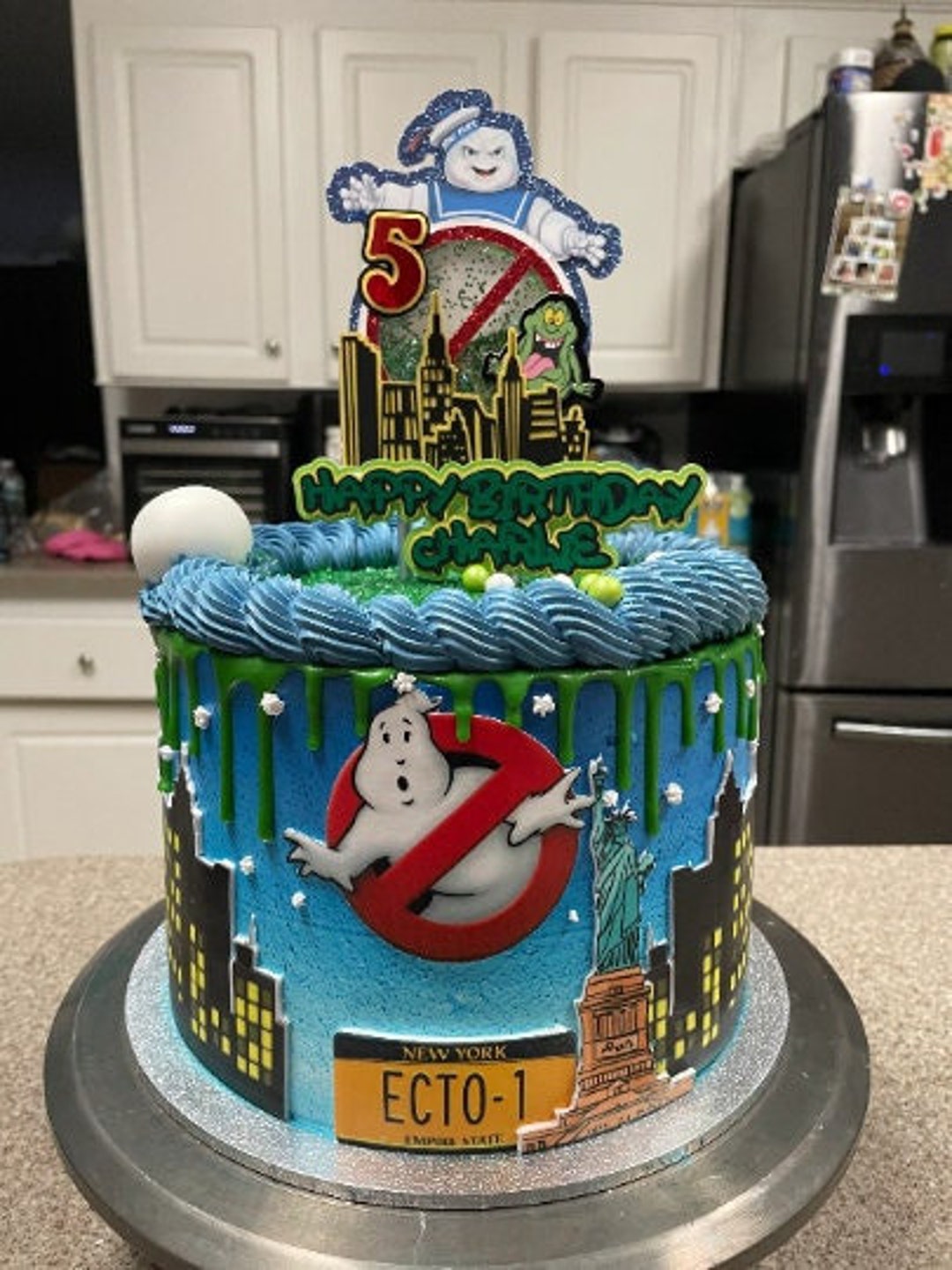 Ghostbusters Cake Digital Image File - Etsy