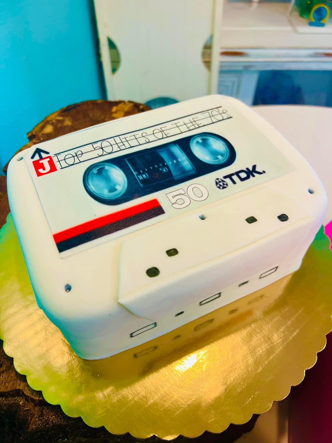 Custom Casette Tape Label Edible Image - Etsy