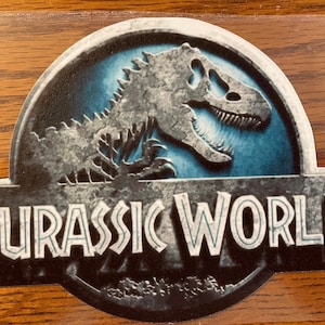 Custom Jurassic World Logos - Different Colors Available - Etsy