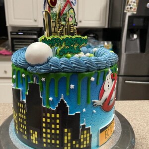 Ghostbusters Cake Digital Image File - Etsy
