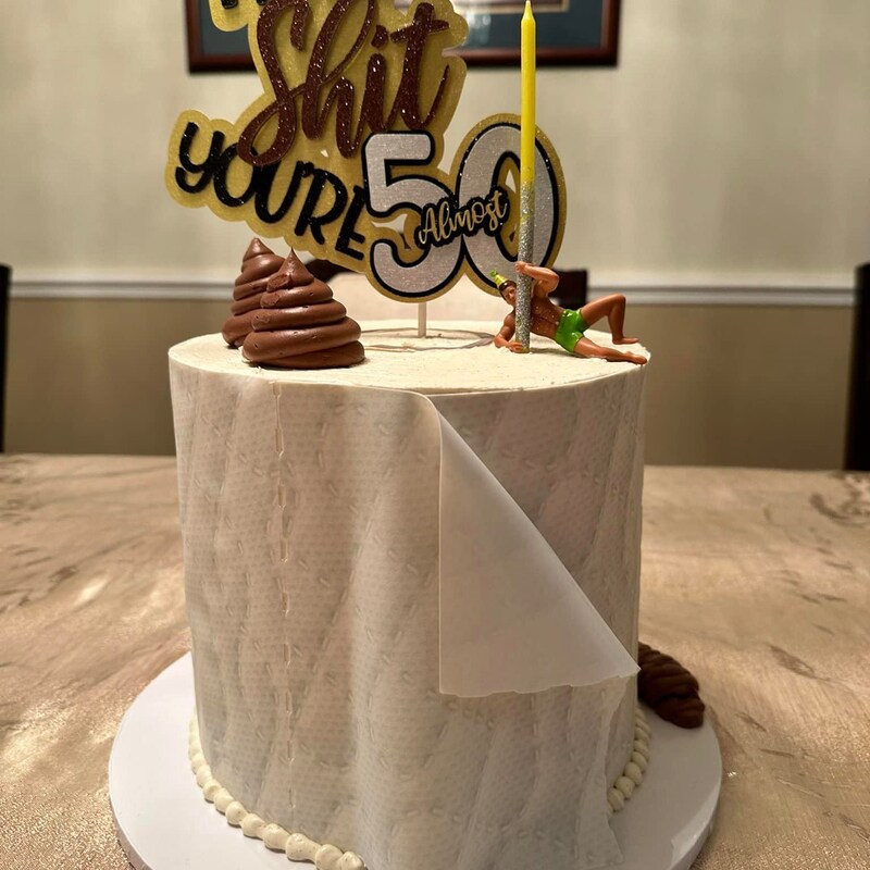 Poop Cake Toppers - Etsy