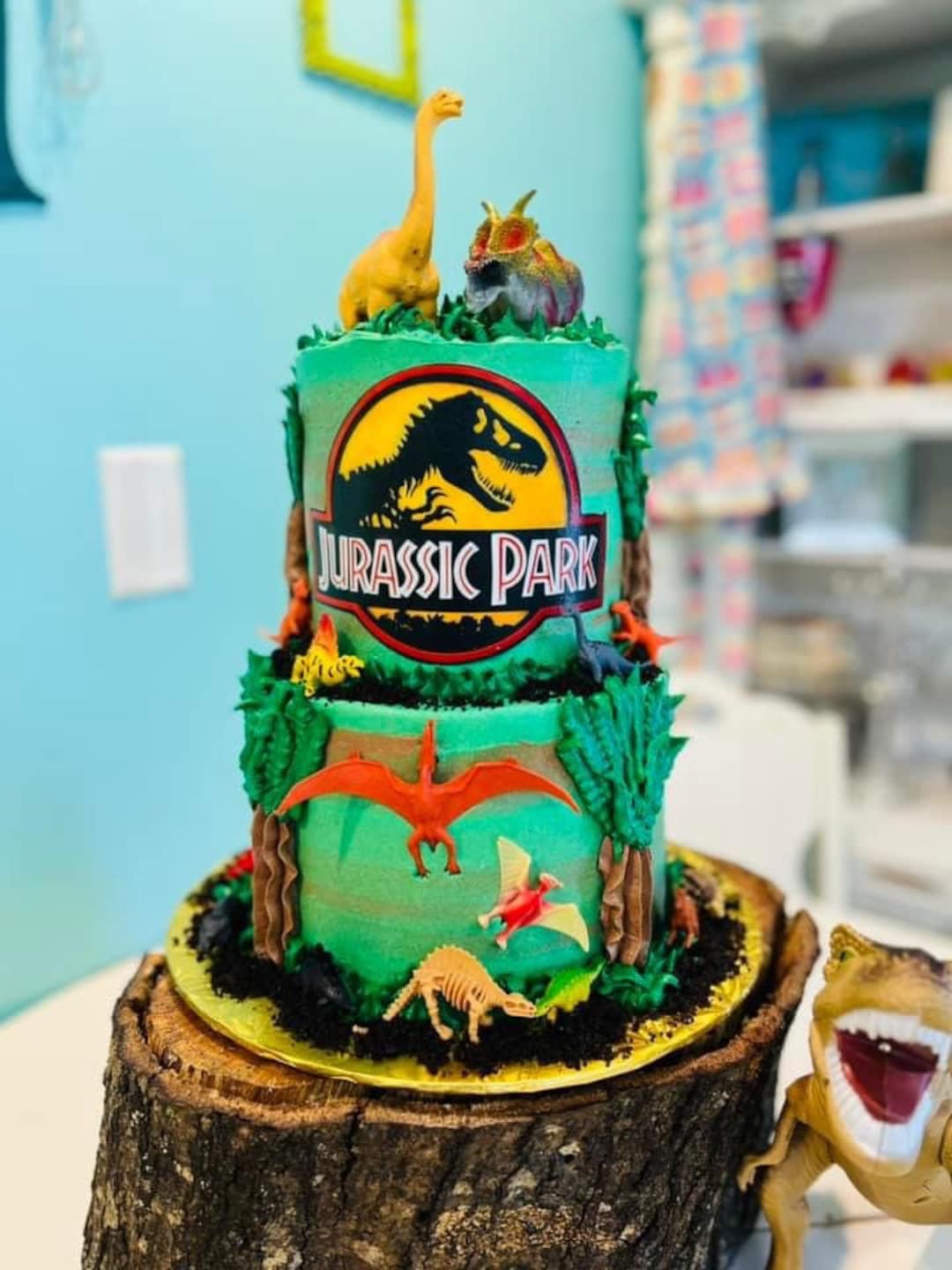 Jurassic Park/jurassic World/camp Cretaceous Logo Edible Images - Etsy