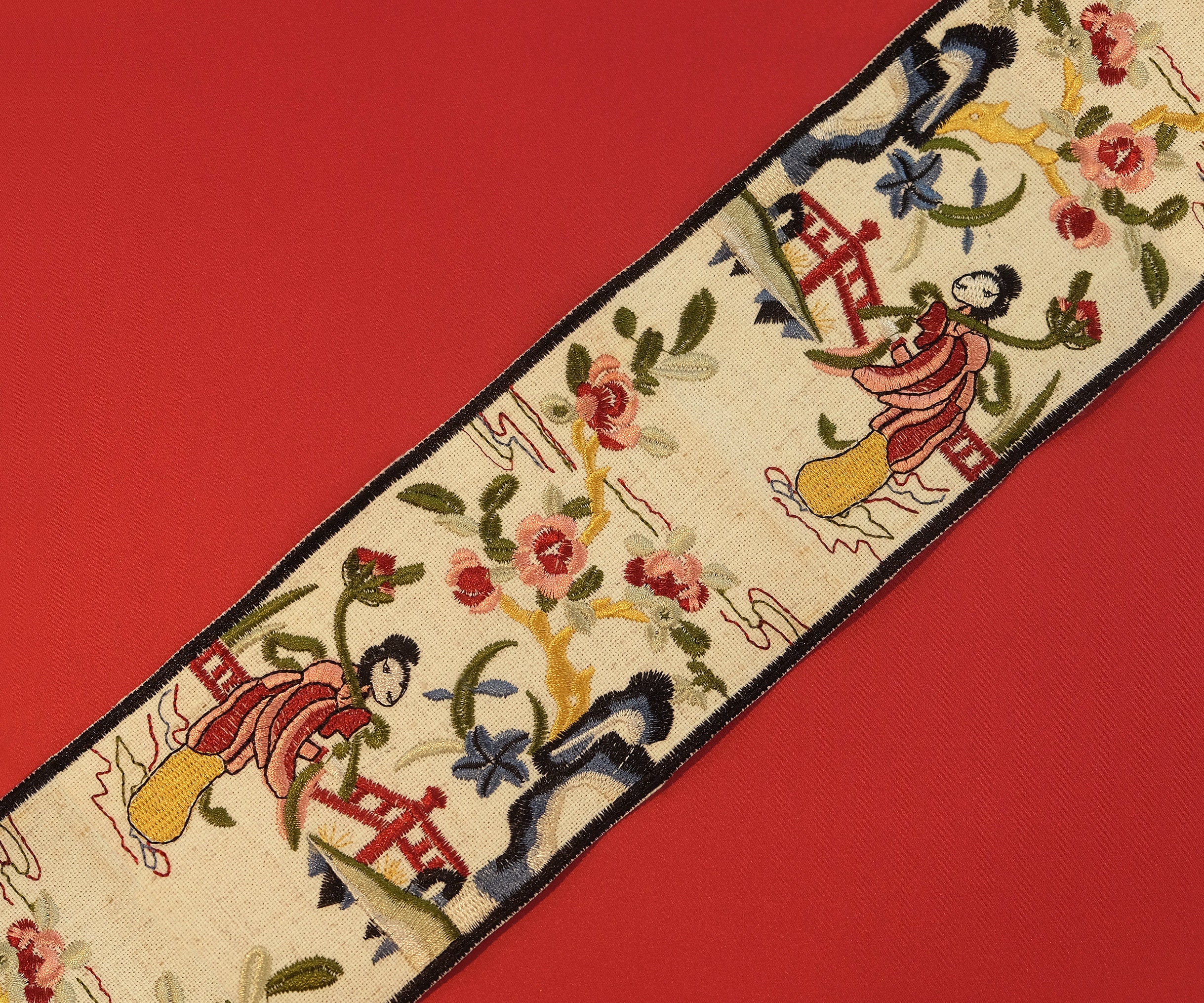 Natural Linen Embroidery Decorative Tape High-quality - Etsy