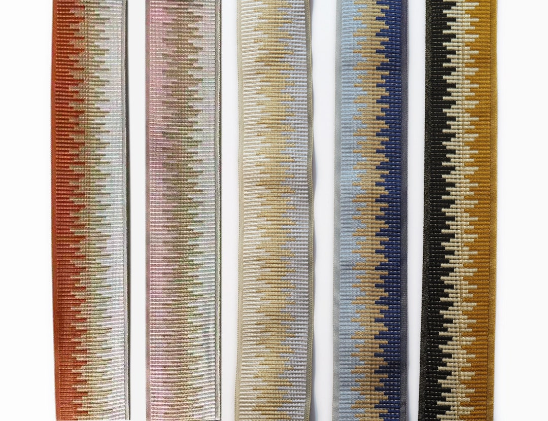 Curtain Trim Tape: Fabric Decoration, DIY Craft Embellishment (6.5cm ...