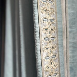 The Linen Embroidery Trim is Suitable for Curtains, Sofas, and Home ...