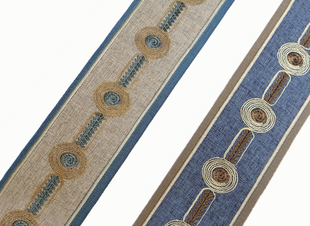Linen Embroidery Trim, Curtain Trim, Trim for Sofa, Home Decor. - Etsy