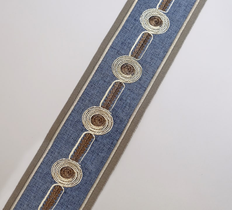 Linen Embroidery Trim Curtain Trim Trim for Sofa Home - Etsy