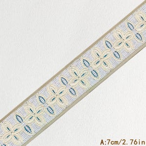 The Linen Embroidery Trim is Suitable for Curtains, Sofas, and Home ...