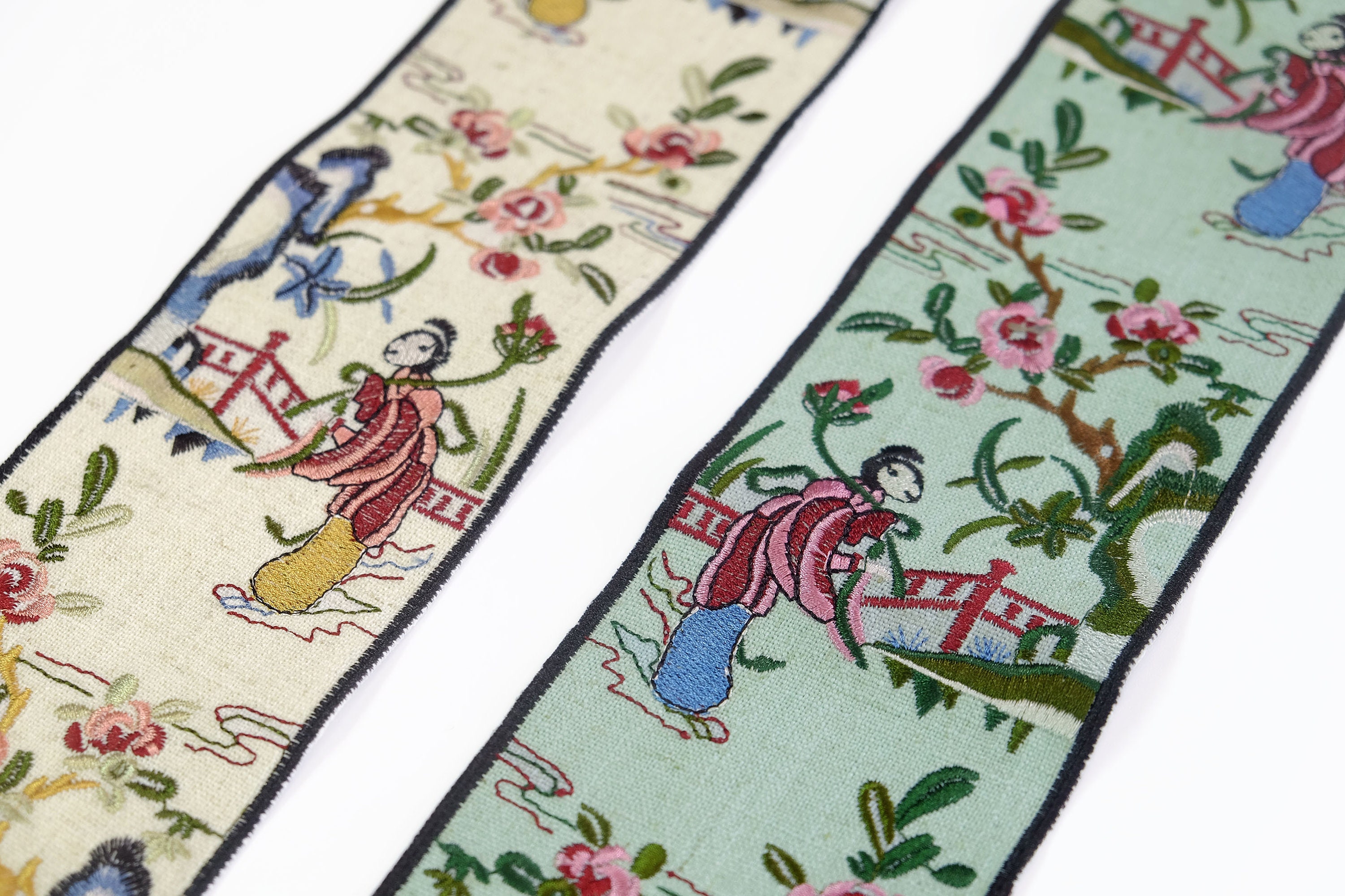 Natural Linen Embroidery Decorative Tape High-quality - Etsy