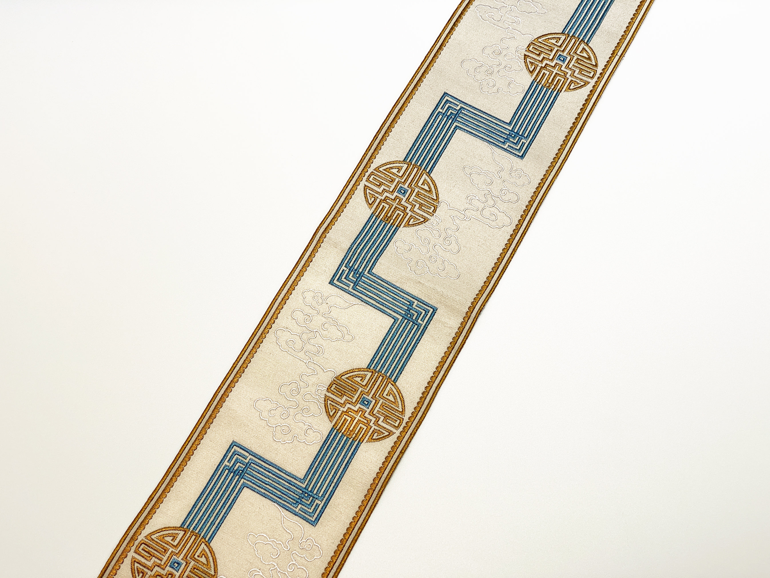 Greek Key Embroidery Trim Tape: High Precision Fabric Border - Etsy