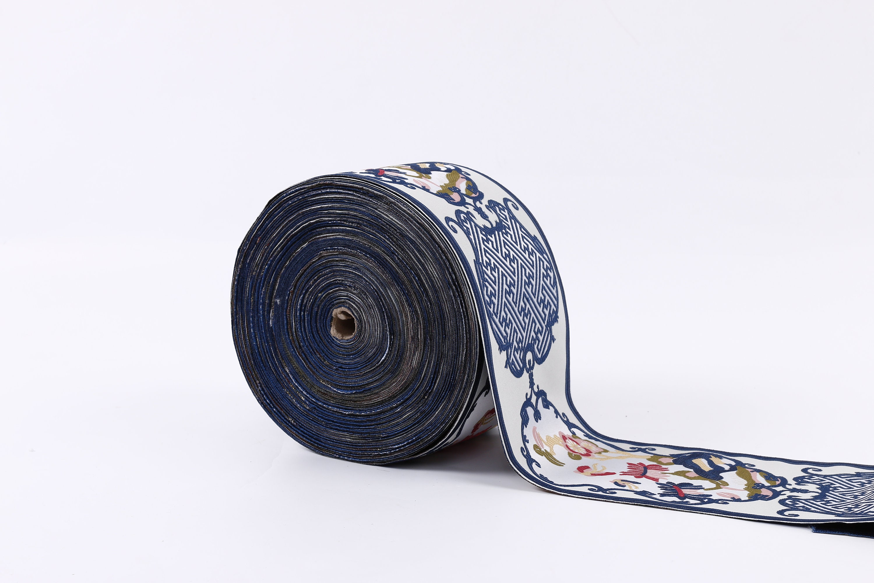 Curtain Decoration Fabric Embroidery Tape Decoration 5.9 - Etsy