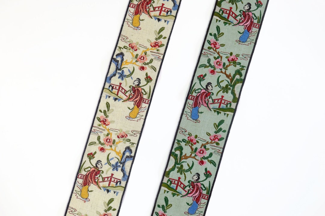 Natural Linen Embroidery Decorative Tape, High-quality Decorative Trim ...