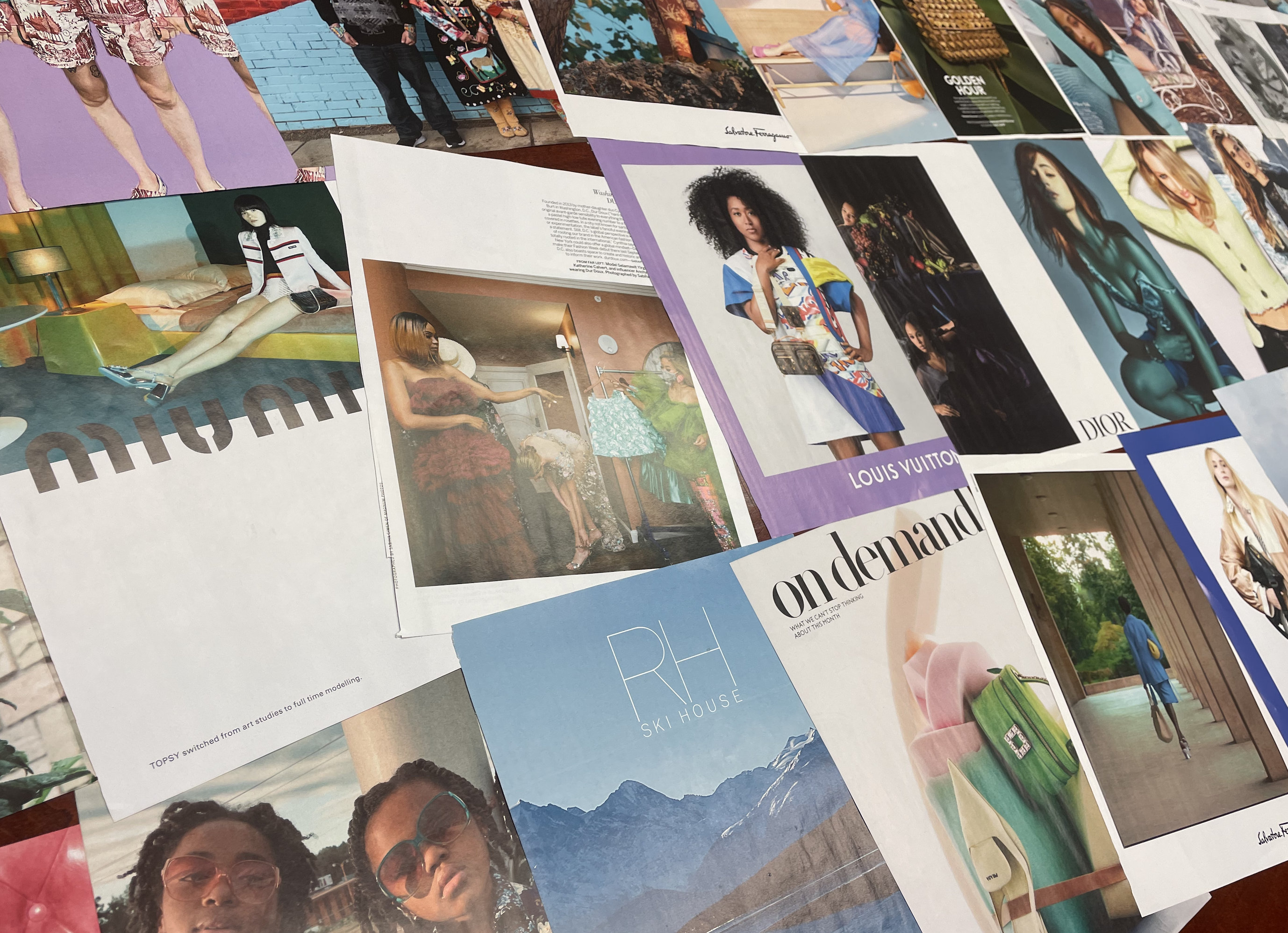 CUSTOM Magazine Collage Aesthetic High Fashion 20 Pages (8x11) - Etsy