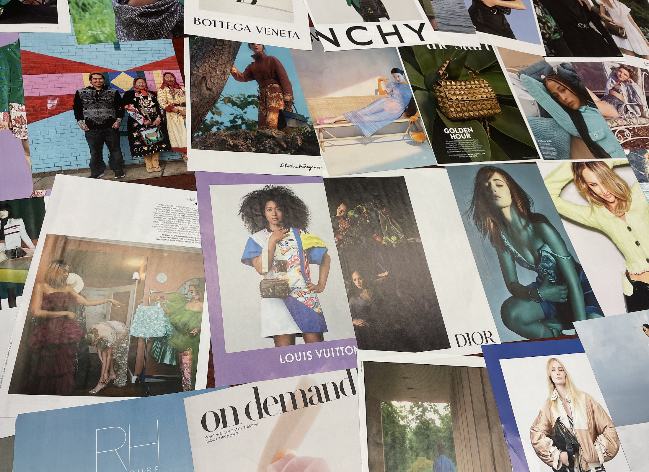 High Fashion Collage