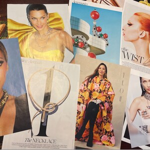 High Fashion Glamour Magazine Collage Kit Includes 40 - Etsy